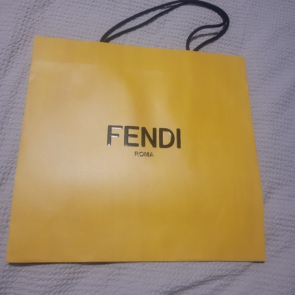 Fendi | Bags | Fendi Paper Shopping Bag | Poshmark